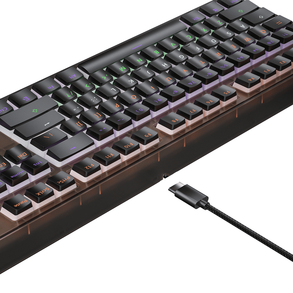 104-key Wired Mechanical Keyboard