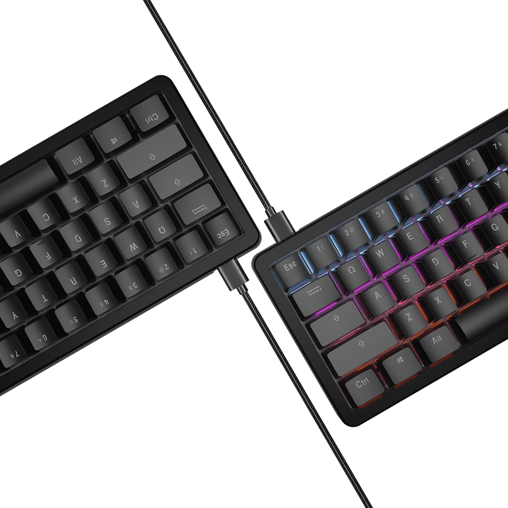 68 Keys Anti-ghosting RGB Mechanical Keyboard